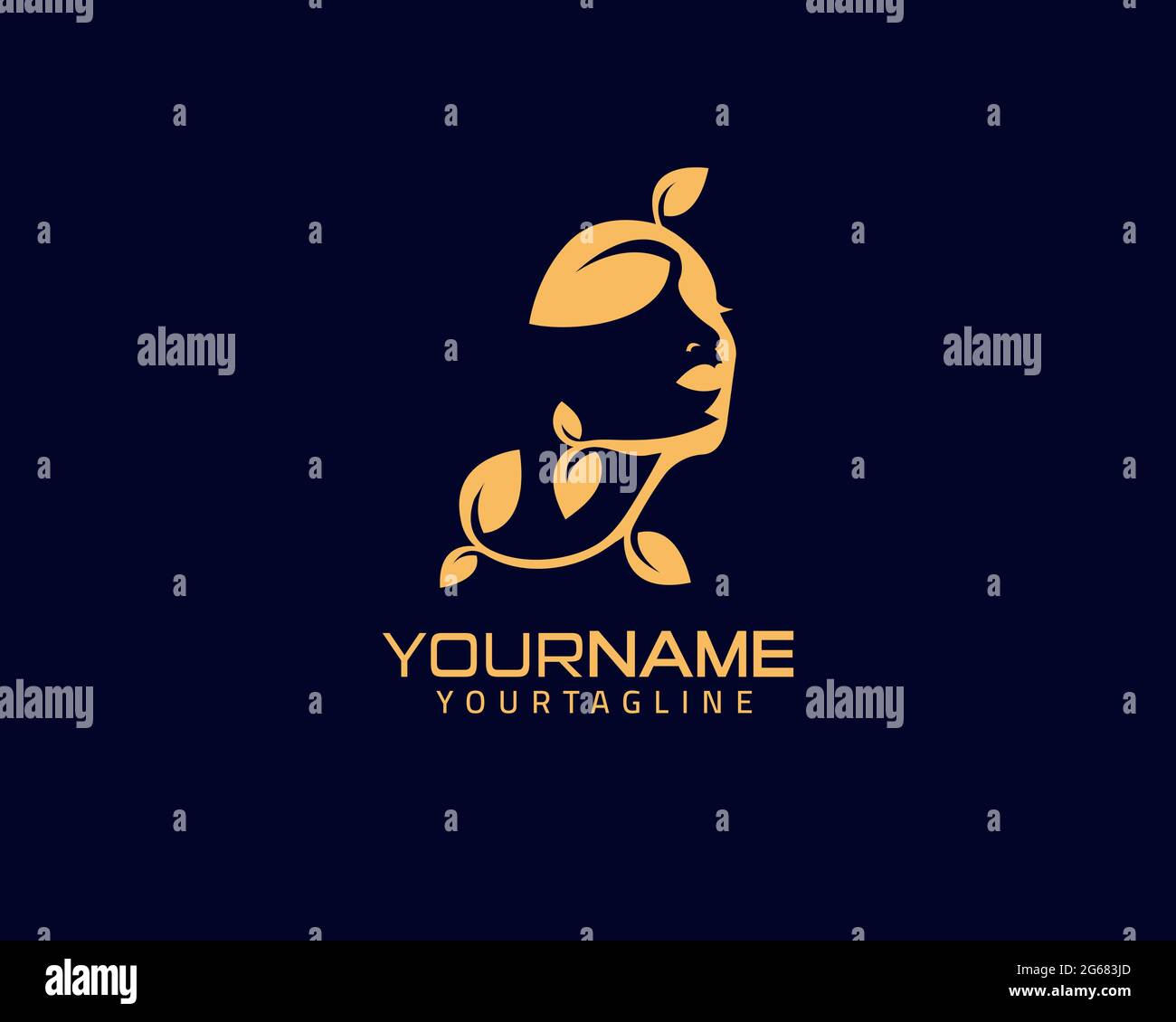 Beauty shop vector vectors Stock Vector Images - Alamy