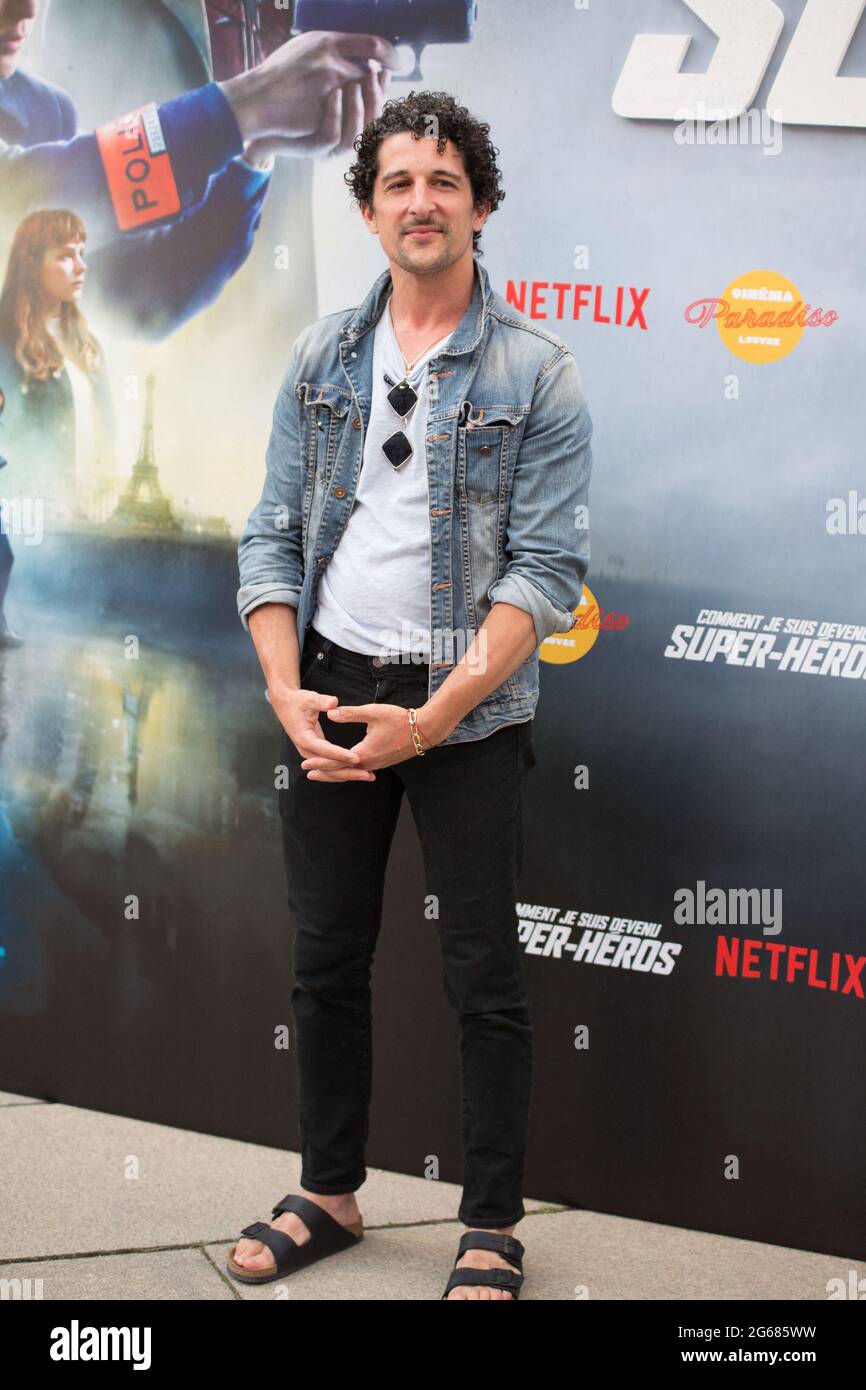 Raphael Guez attends 'Comment Je Suis Devenu Super-Heros' Netflix Paris ...