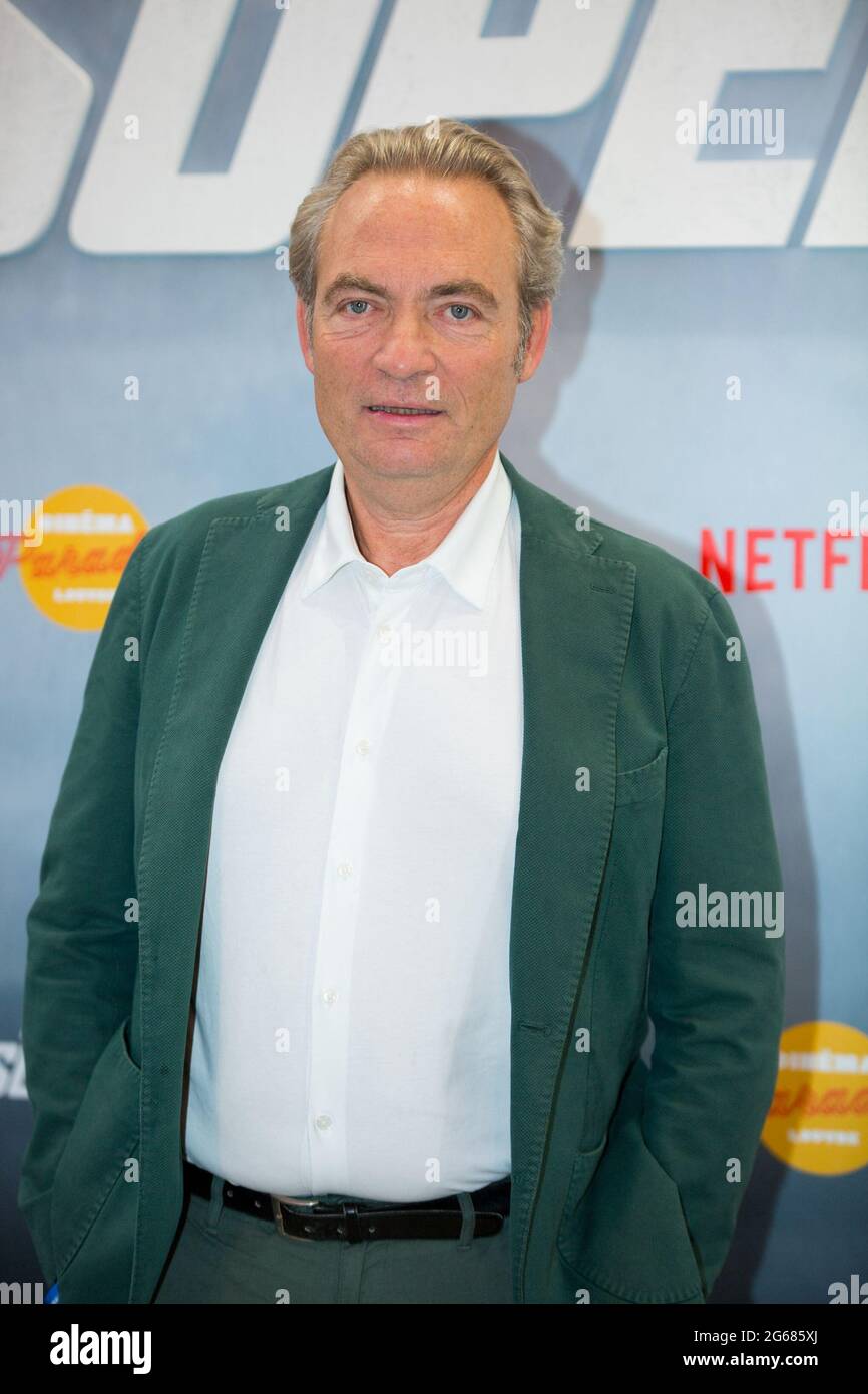 Gilles Cohen attends 'Comment Je Suis Devenu Super-Heros' Netflix Paris ...