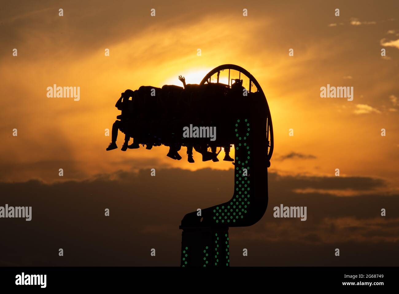 Nuremberg, Germany. 03rd July, 2021. Visitors to the temporary ...