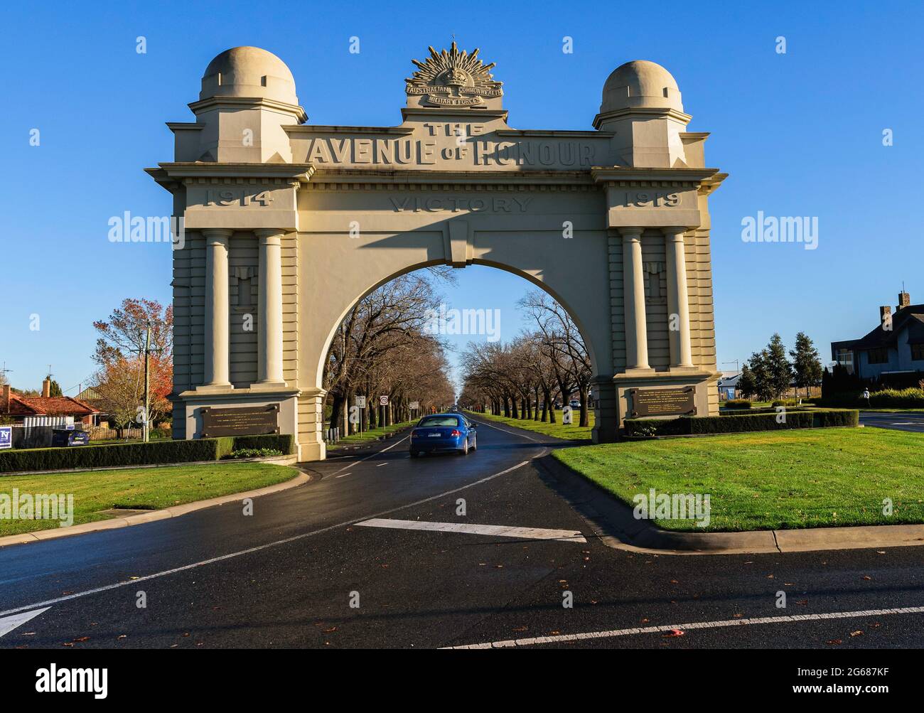 Arch Of Victory, Ballarat,Victoria,Australia Stock Photo - Alamy