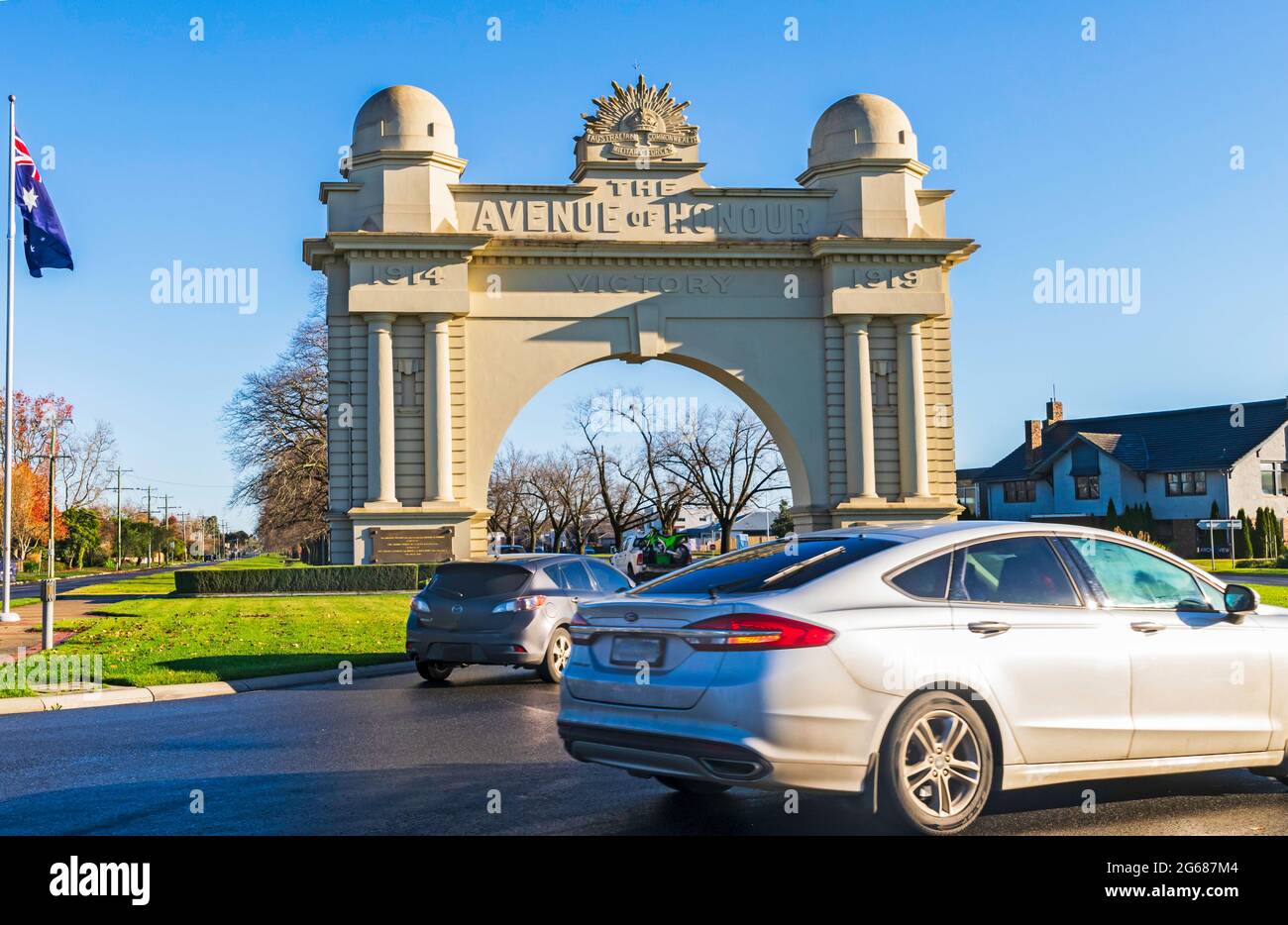 Victory arch ballarat hi-res stock photography and images - Alamy