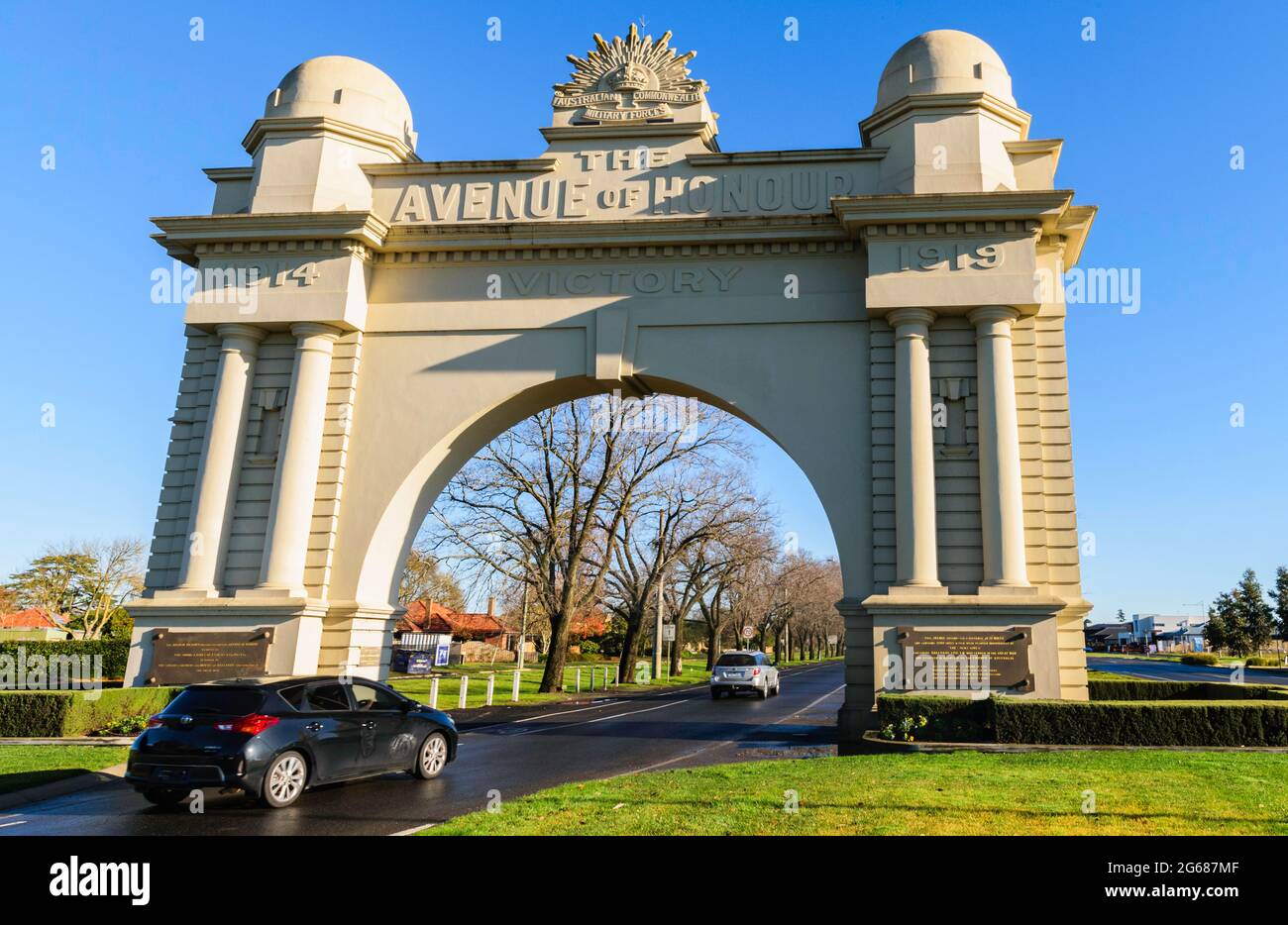 Arch Of Victory, Ballarat,Victoria,Australia Stock Photo - Alamy