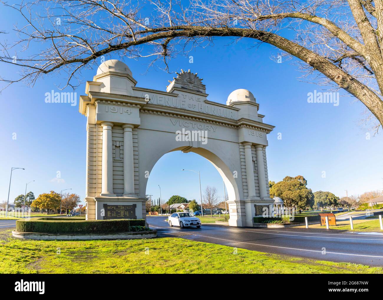 Arch Of Victory, Ballarat,Victoria,Australia Stock Photo - Alamy