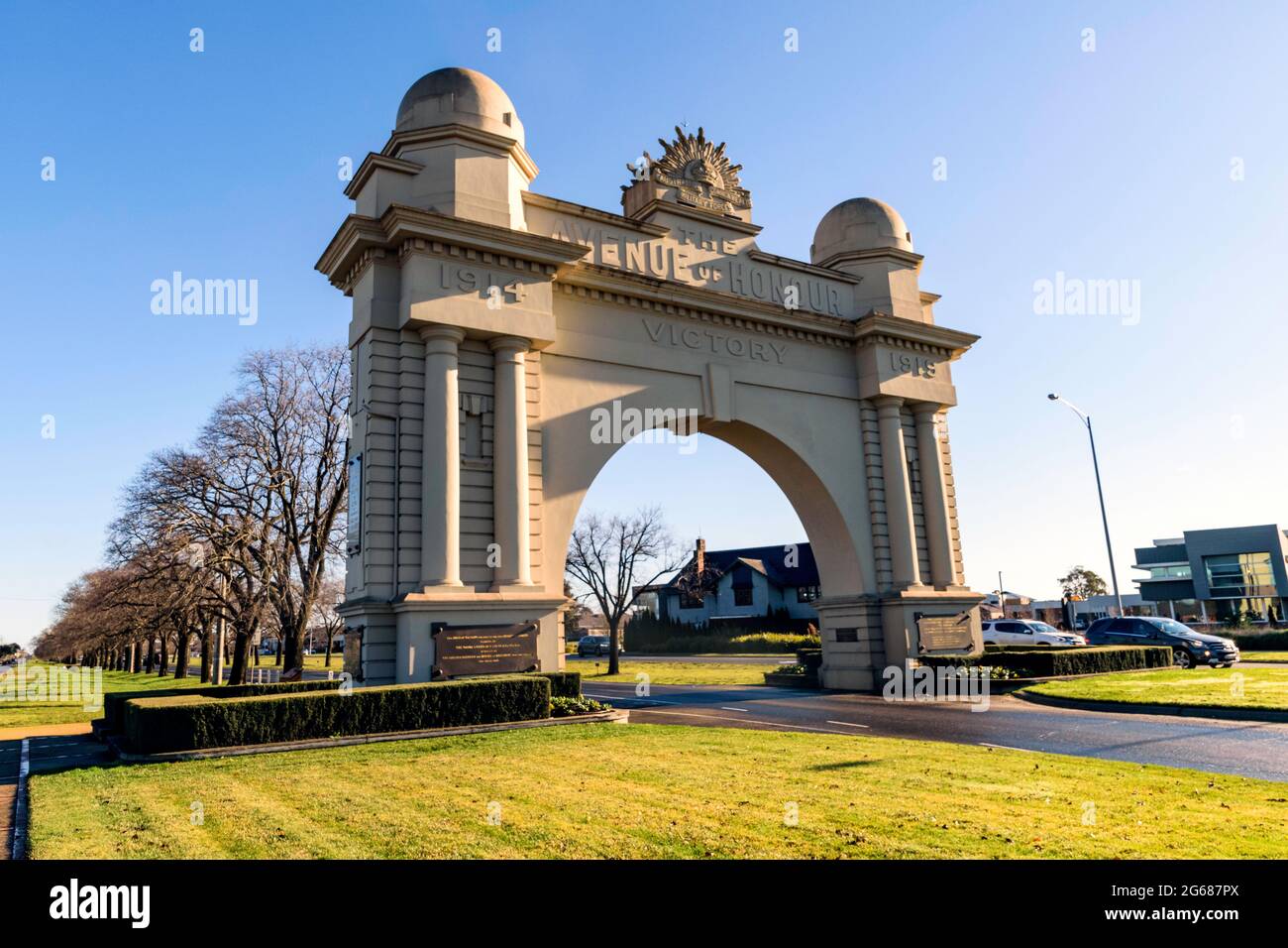 Victory arch ballarat hi-res stock photography and images - Alamy