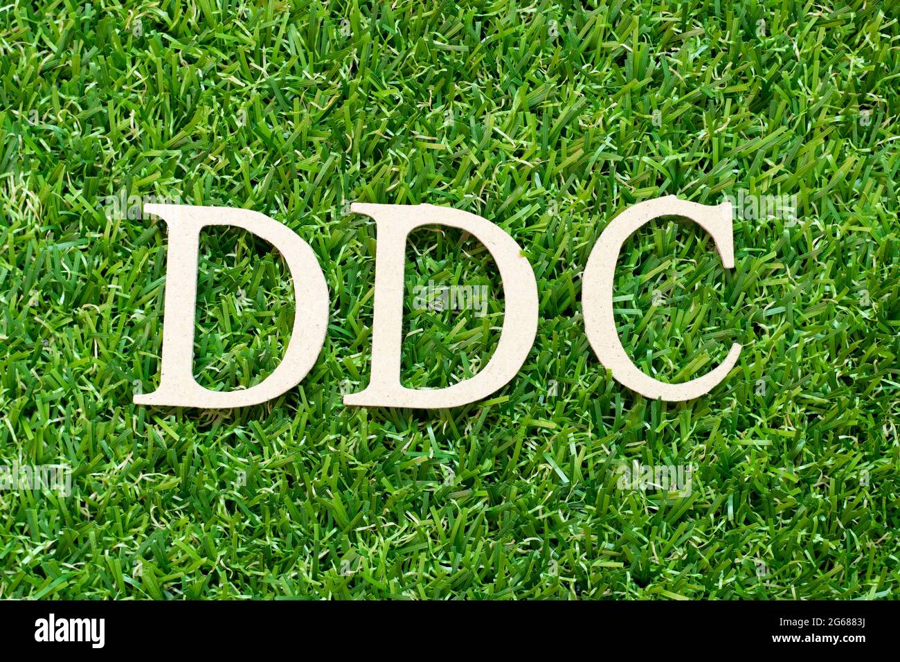 Ddc alphabet hi-res stock photography and images - Alamy