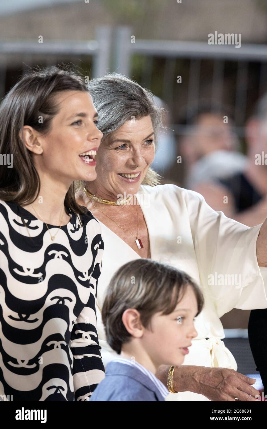Charlotte casiraghi and raphael casiraghi hi-res stock photography and ...