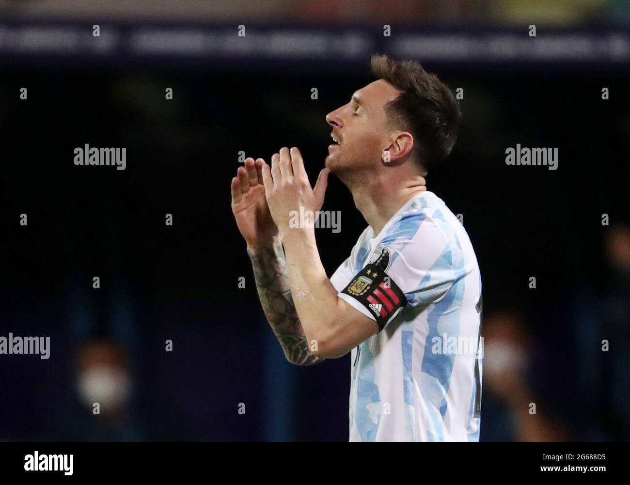 Messi copa america final 2021 hi-res stock photography and images - Alamy