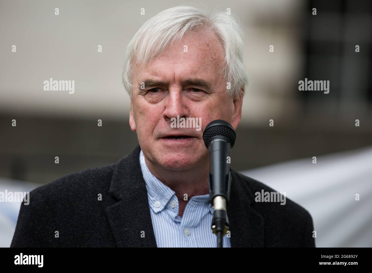 London, UK. 3rd July, 2021. John McDonnell, Labour MP for Hayes and ...