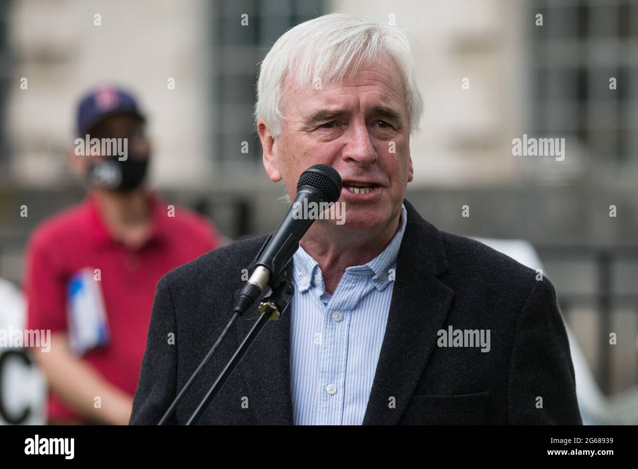 London, UK. 3rd July, 2021. John McDonnell, Labour MP for Hayes and ...
