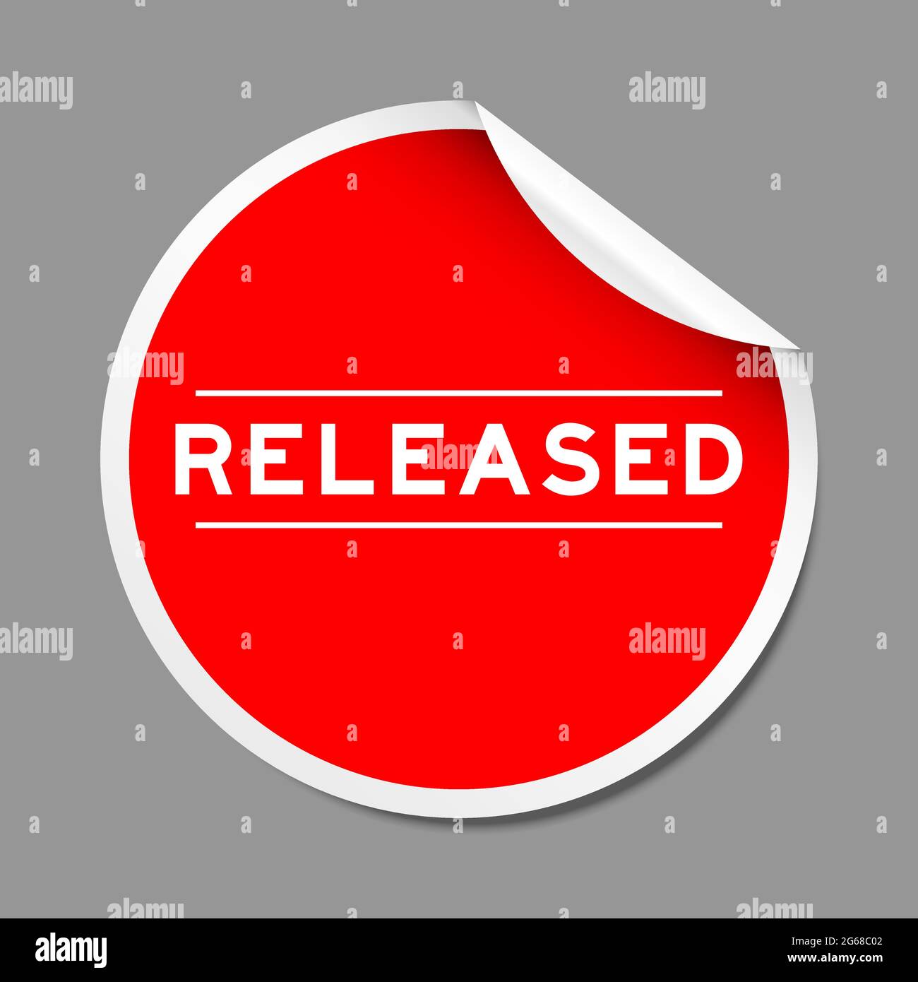 Released for advertisement Stock Vector Images - Alamy