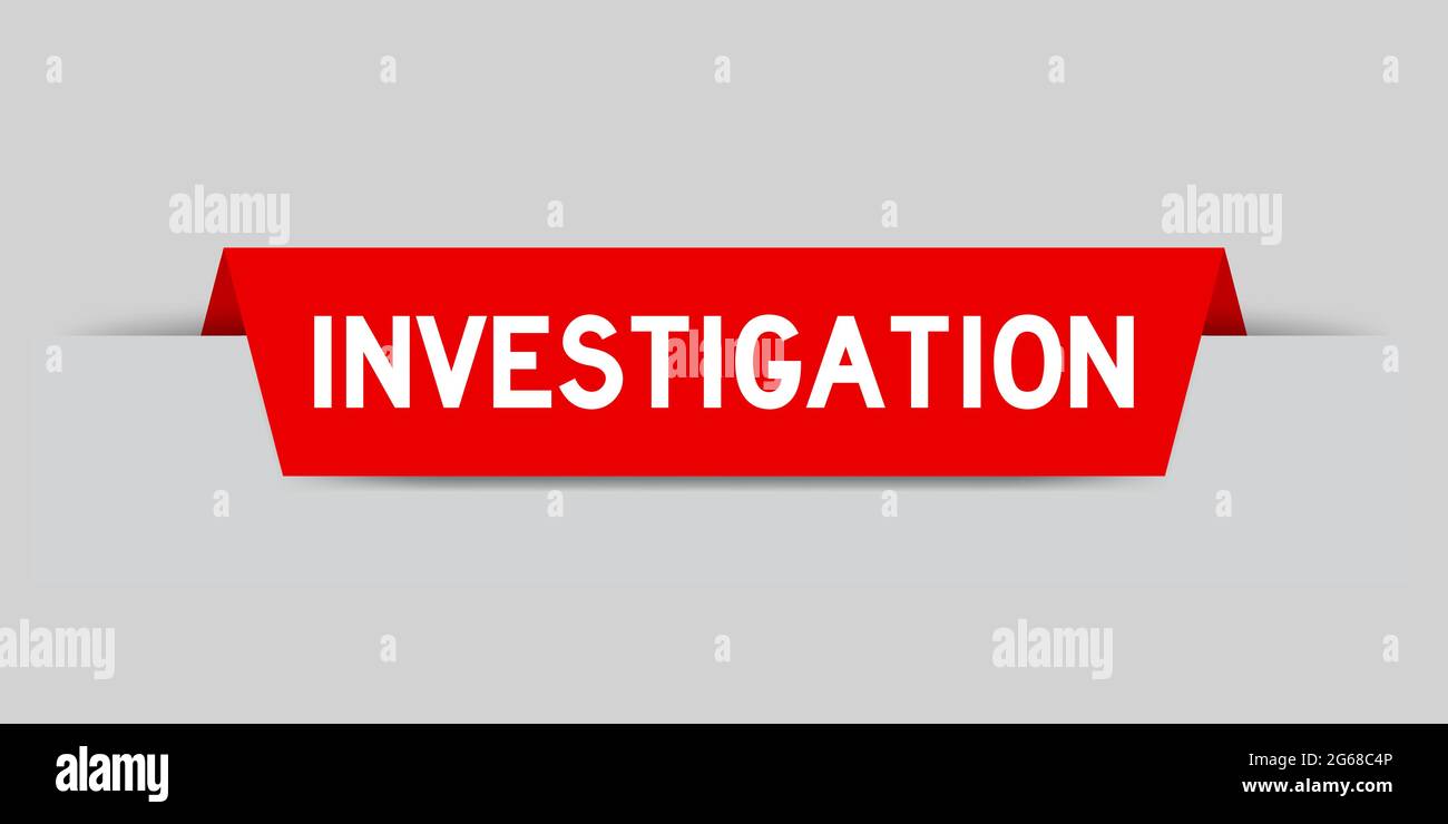 Corruption investigation Stock Vector Images - Alamy