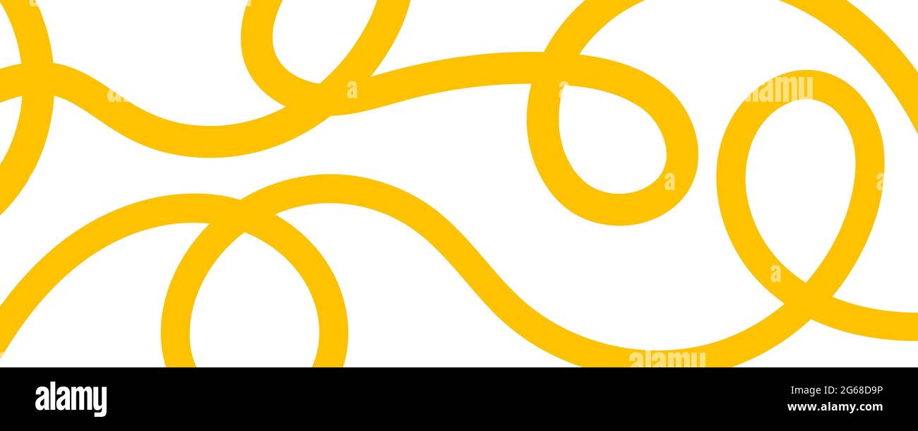 Pasta pattern. Spaghetti abstract background. Noodle packaging element ...