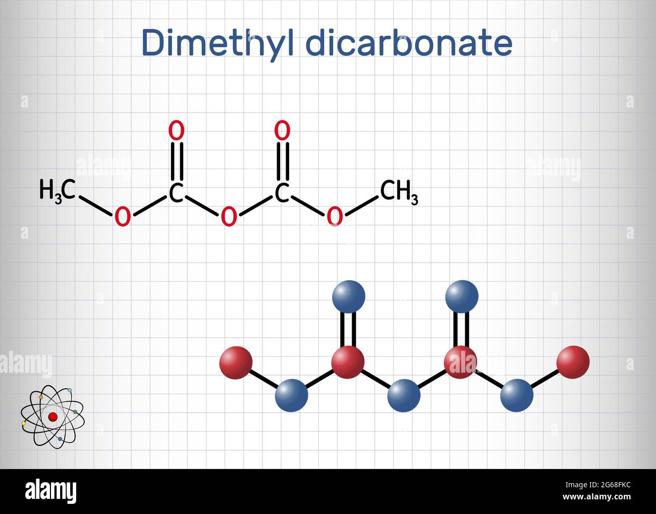 Dimethyl pyrocarbonate Stock Vector Images - Alamy