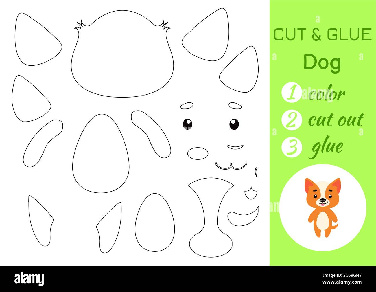 Activity little dog Stock Vector Images - Alamy
