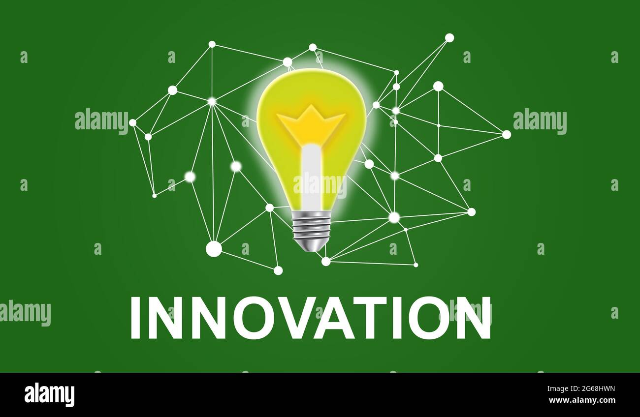 Illustration of an innovation concept Stock Photo - Alamy