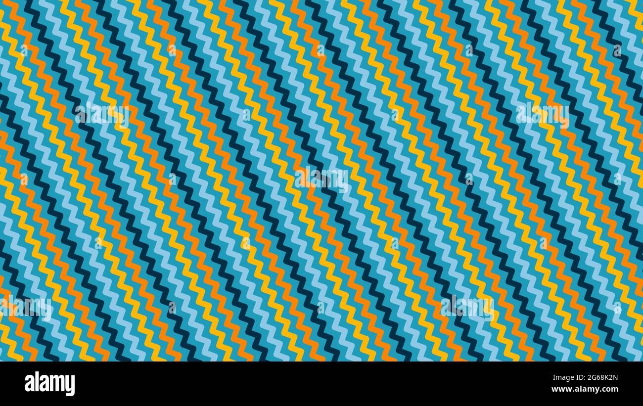 Abstract seamless pattern , zig zag waves, Zig zag wave pattern, wave ...