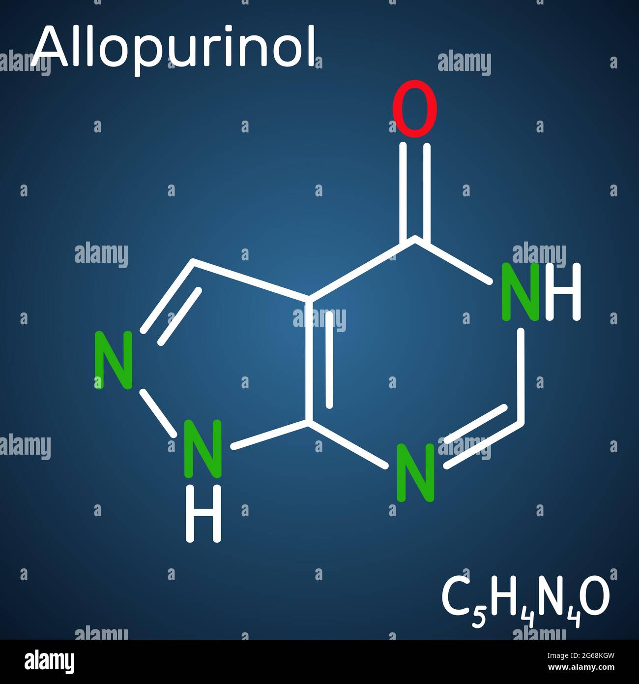 Uric acid molecule Stock Vector Images - Alamy