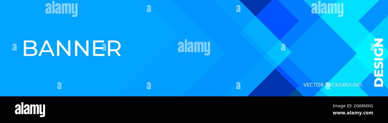 Abstract blue background modern hipster futuristic graphic. Blue banner ...