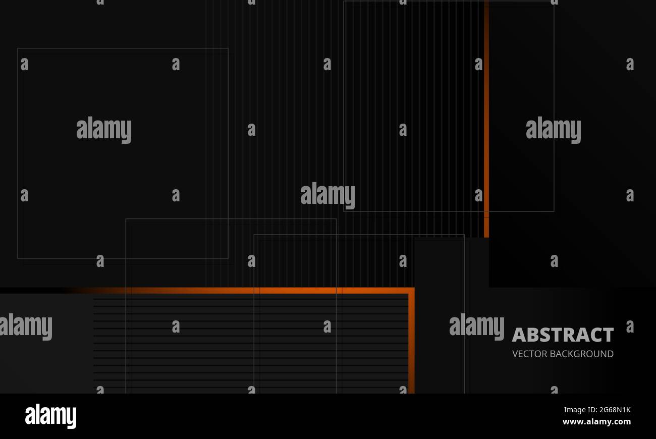 Orange grey tech corporate Stock Vector Images - Alamy