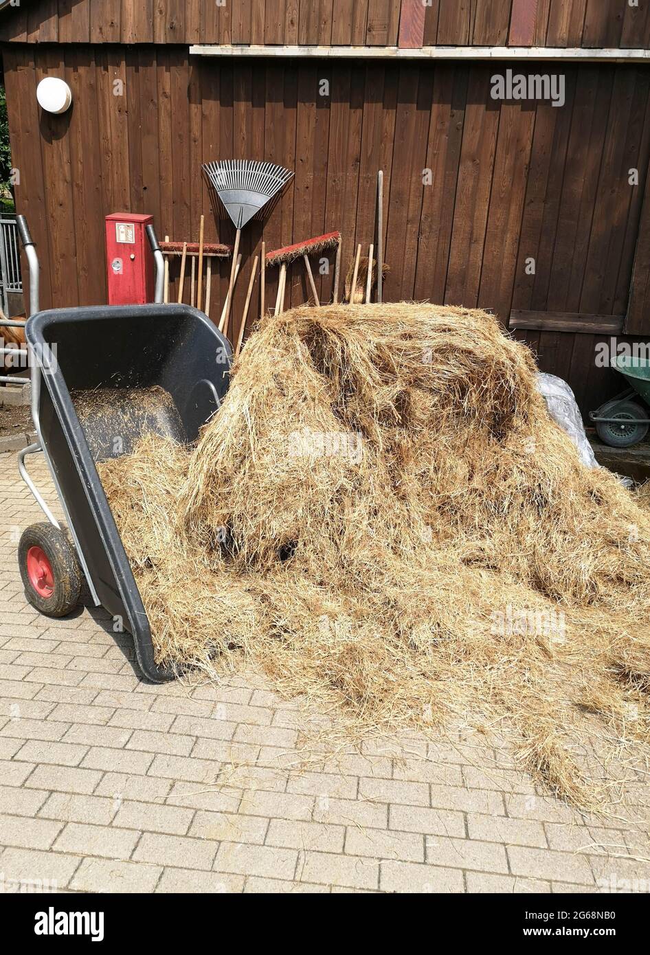Hay piles hi-res stock photography and images - Alamy