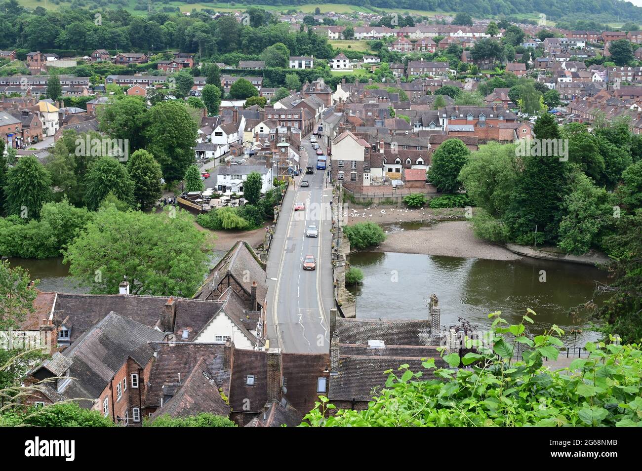Rural shropshire bus hi-res stock photography and images - Alamy