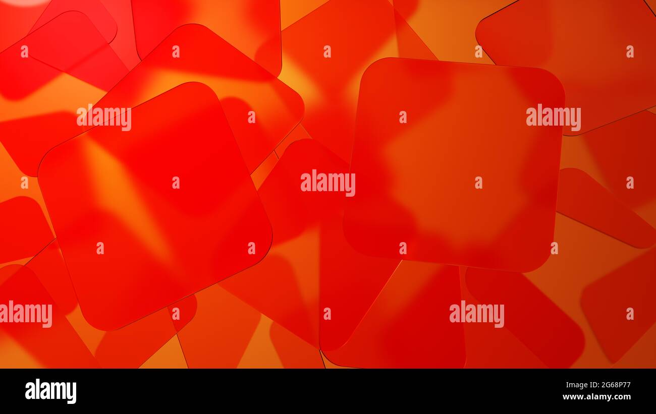 Red transparent square hi-res stock photography and images - Alamy