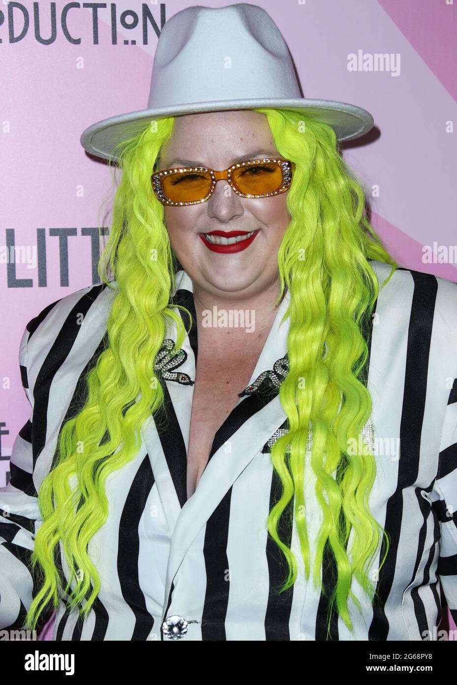 LOS ANGELES, CALIFORNIA, USA - JULY 03: Musical artist Margie Plus ...