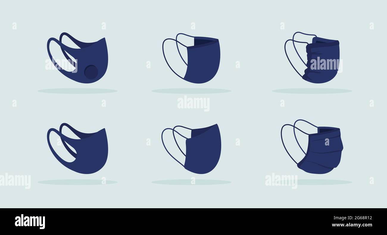 Facial covering Stock Vector Images - Alamy