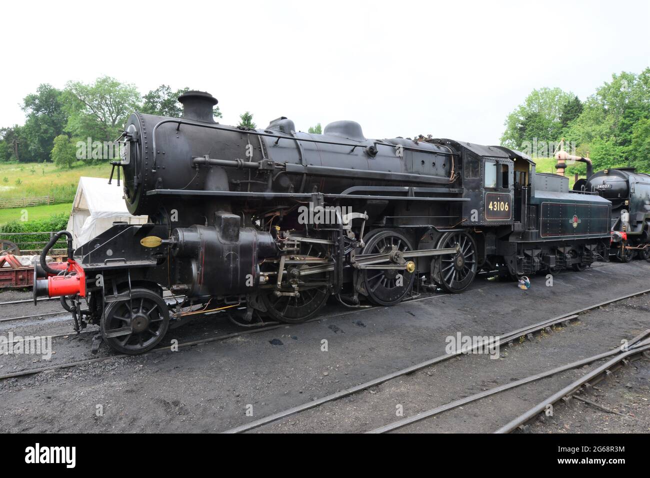 LMS Ivatt Class 4 43106 Stock Photo - Alamy