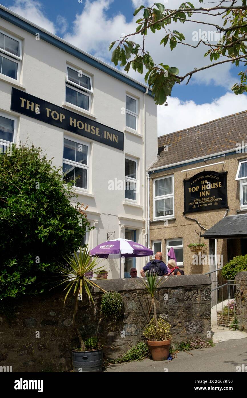 The Top House Inn, Lizard Village, Cornwall, UK Stock Photo - Alamy