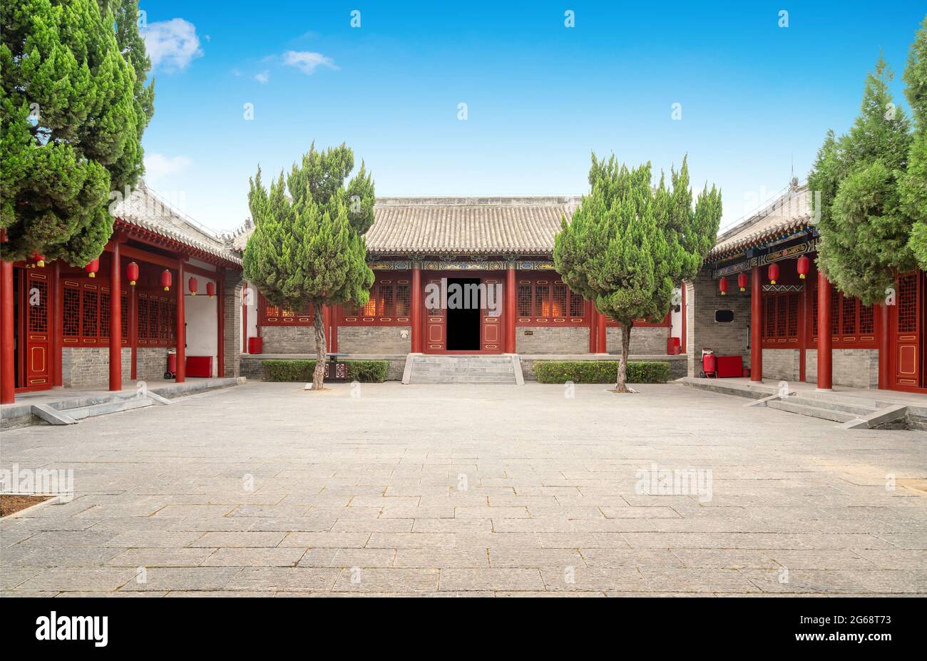 The Courtyard is a traditional courtyard building, Beijing, China Stock ...