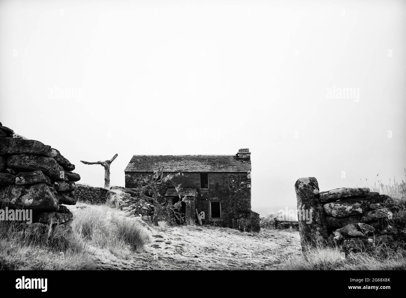 garrow farm on Bodmin Moor cornwall england uk Stock Photo - Alamy