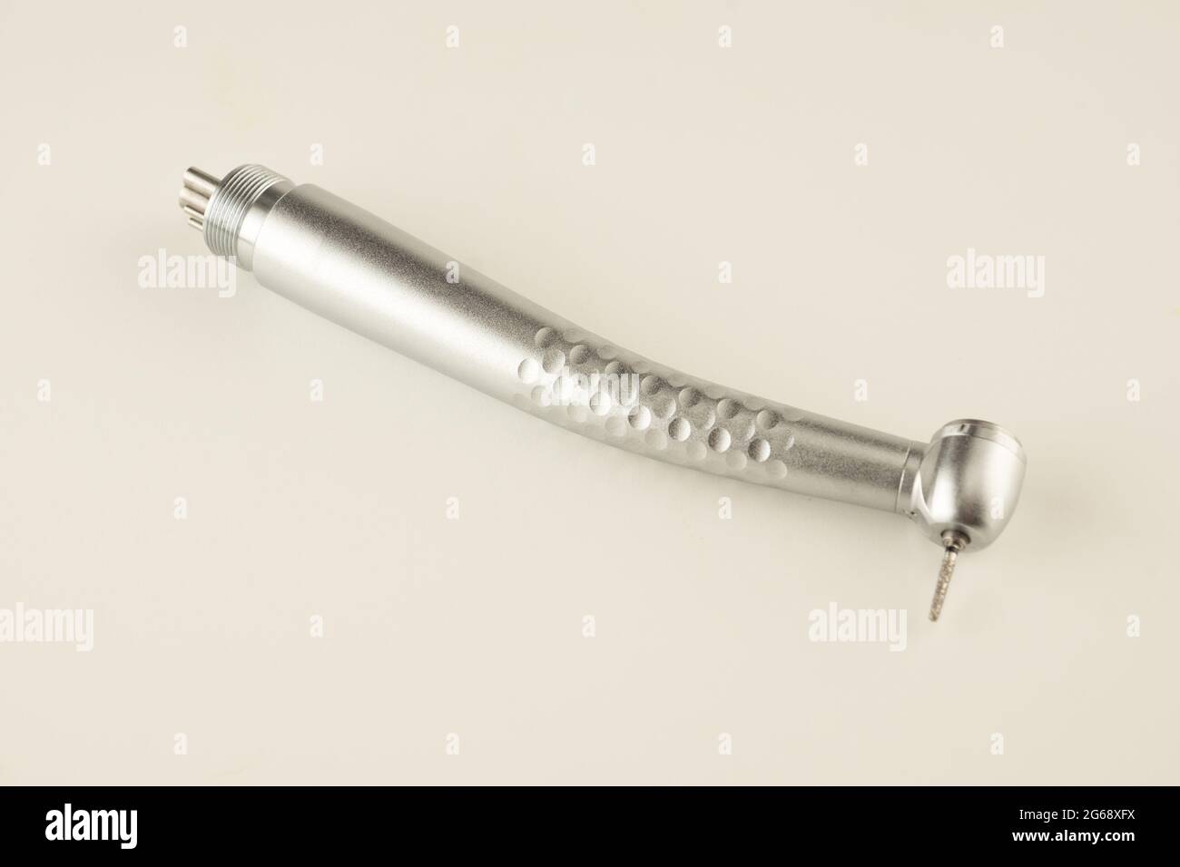dental turbine handpiece isolated on white background Stock Photo - Alamy