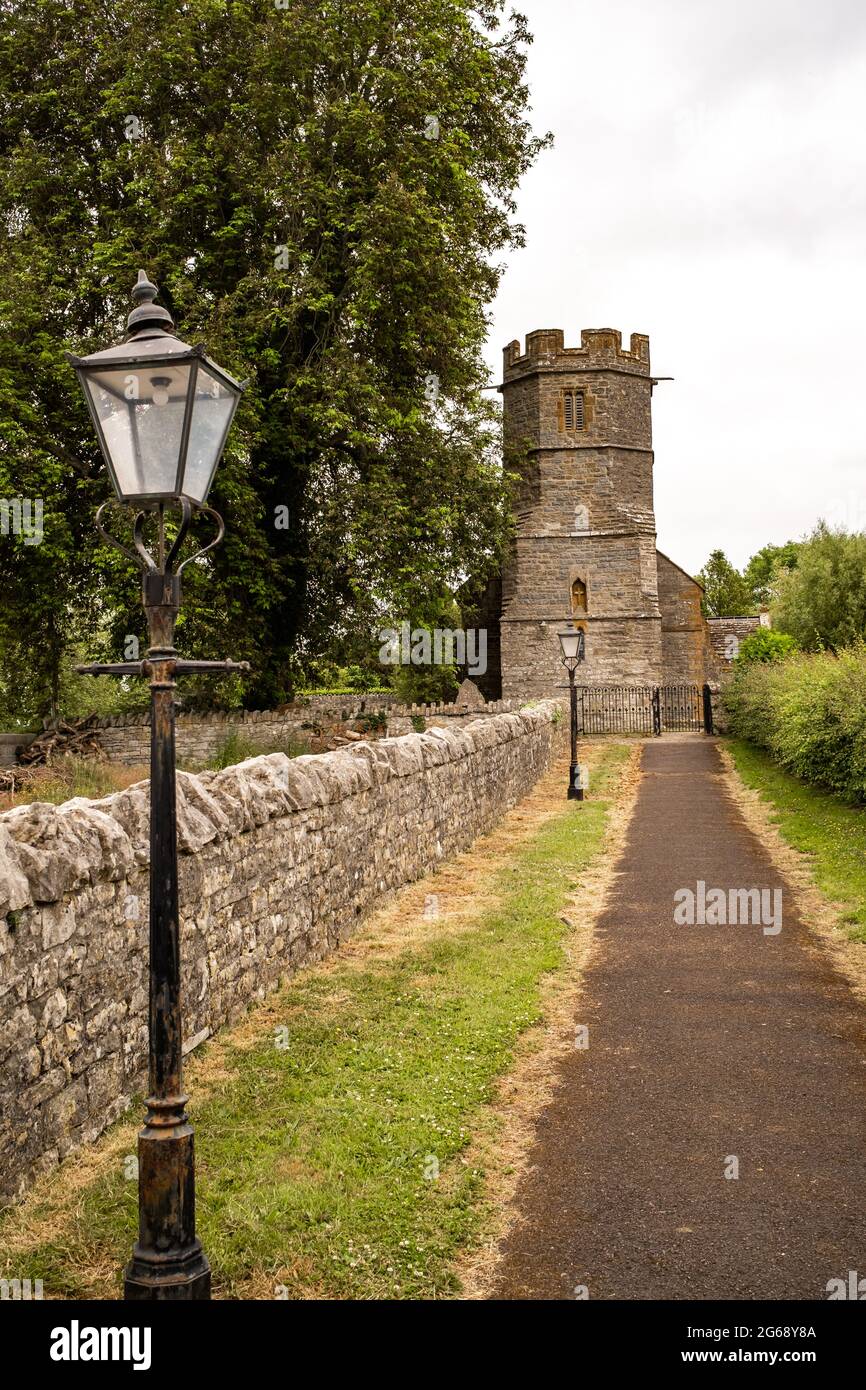 Old and historic Anglican Church built in a small village in the county ...