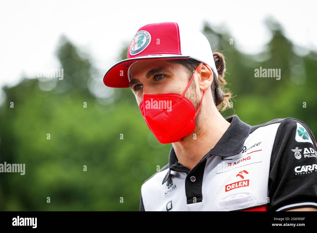 Red bull racing antonio giovinazzi hi-res stock photography and images ...