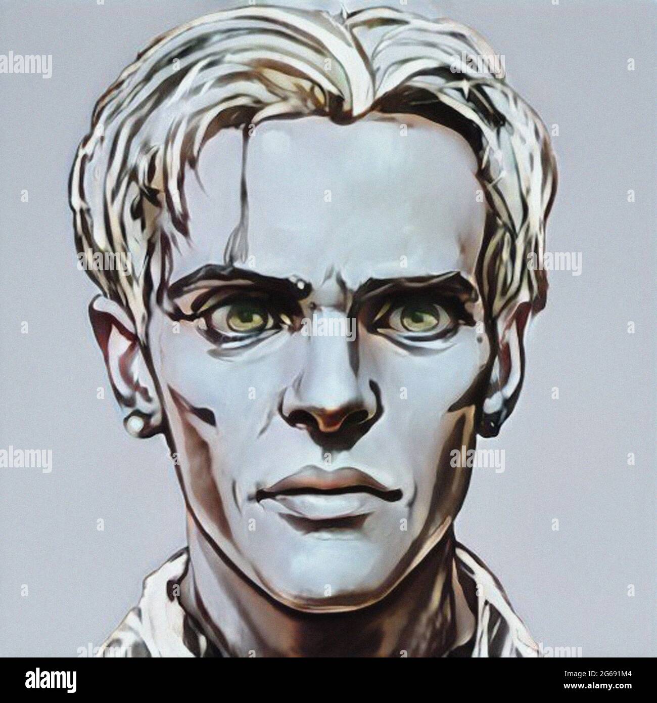 A Role playing character portrait Stock Photo - Alamy