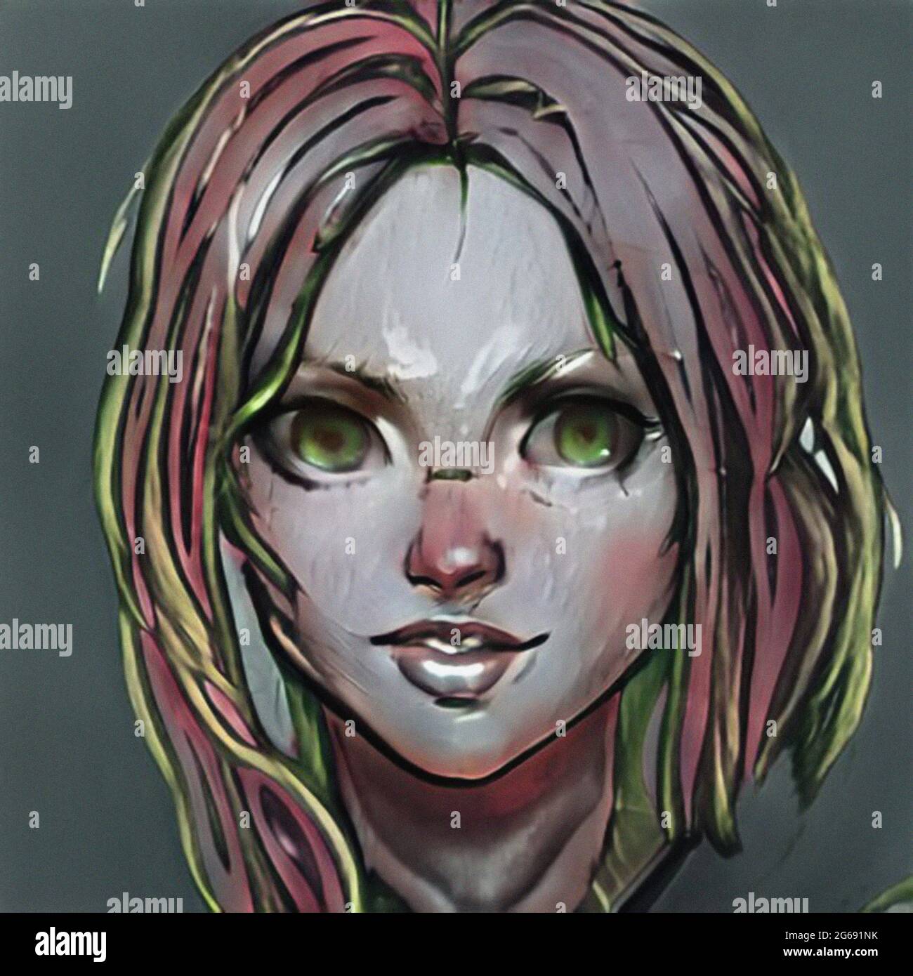 A Role playing character portrait Stock Photo - Alamy