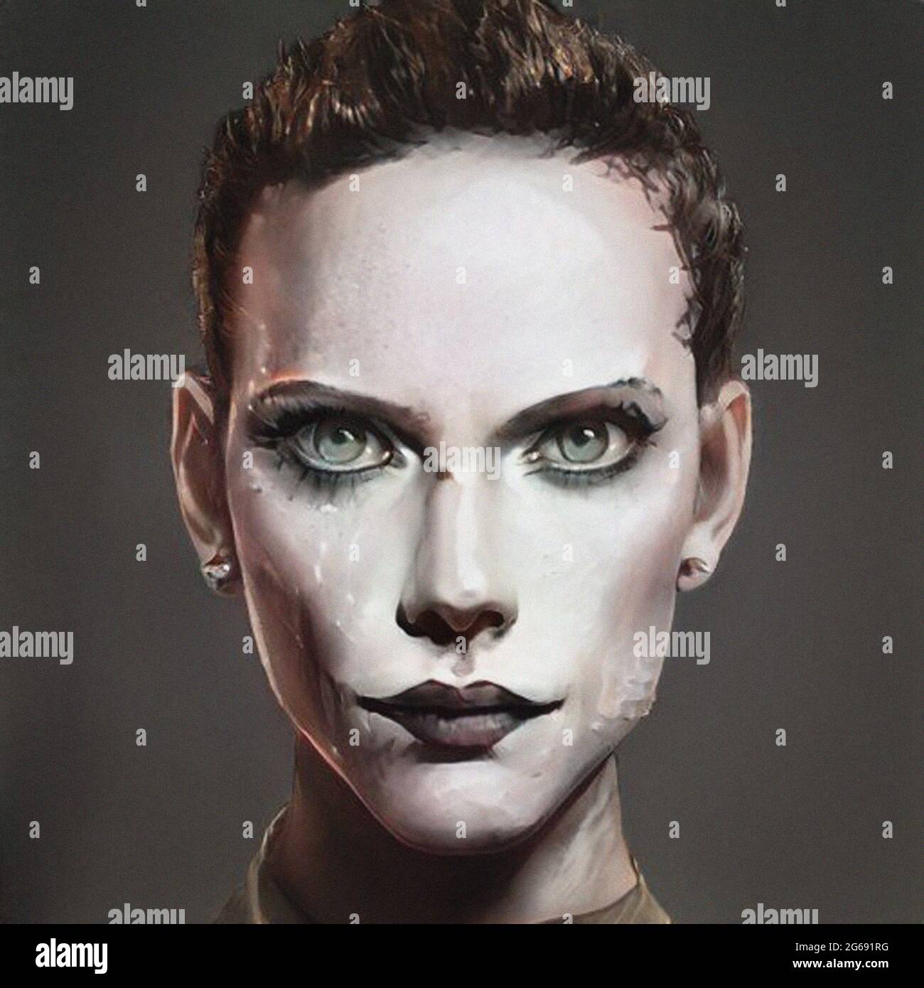 A Role playing character portrait Stock Photo - Alamy