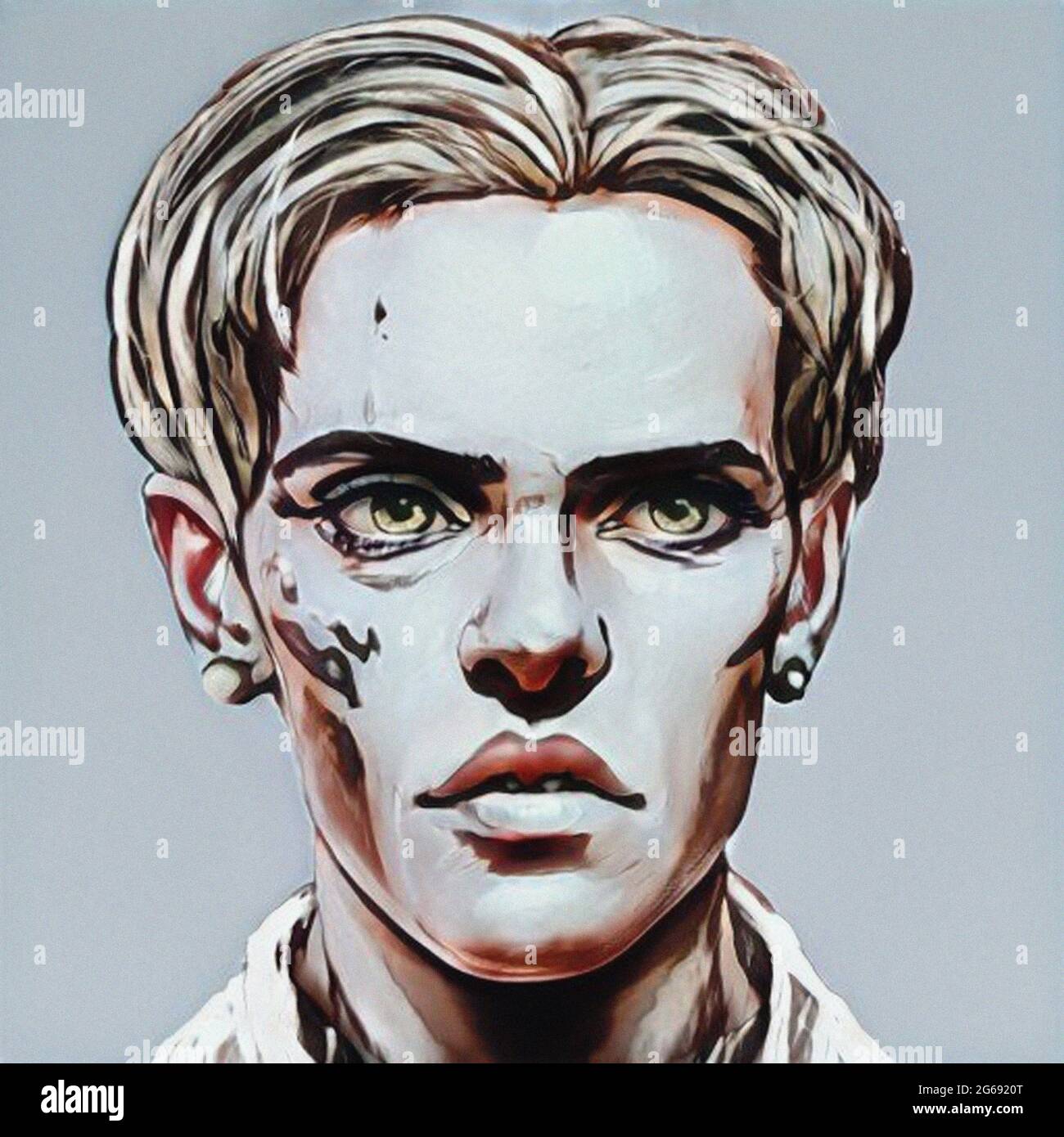 A Role playing character portrait Stock Photo - Alamy