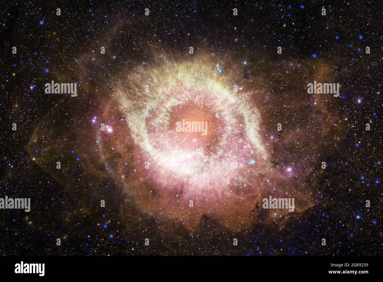 Outer space. Science fiction cosmos. Elements of this image furnished ...