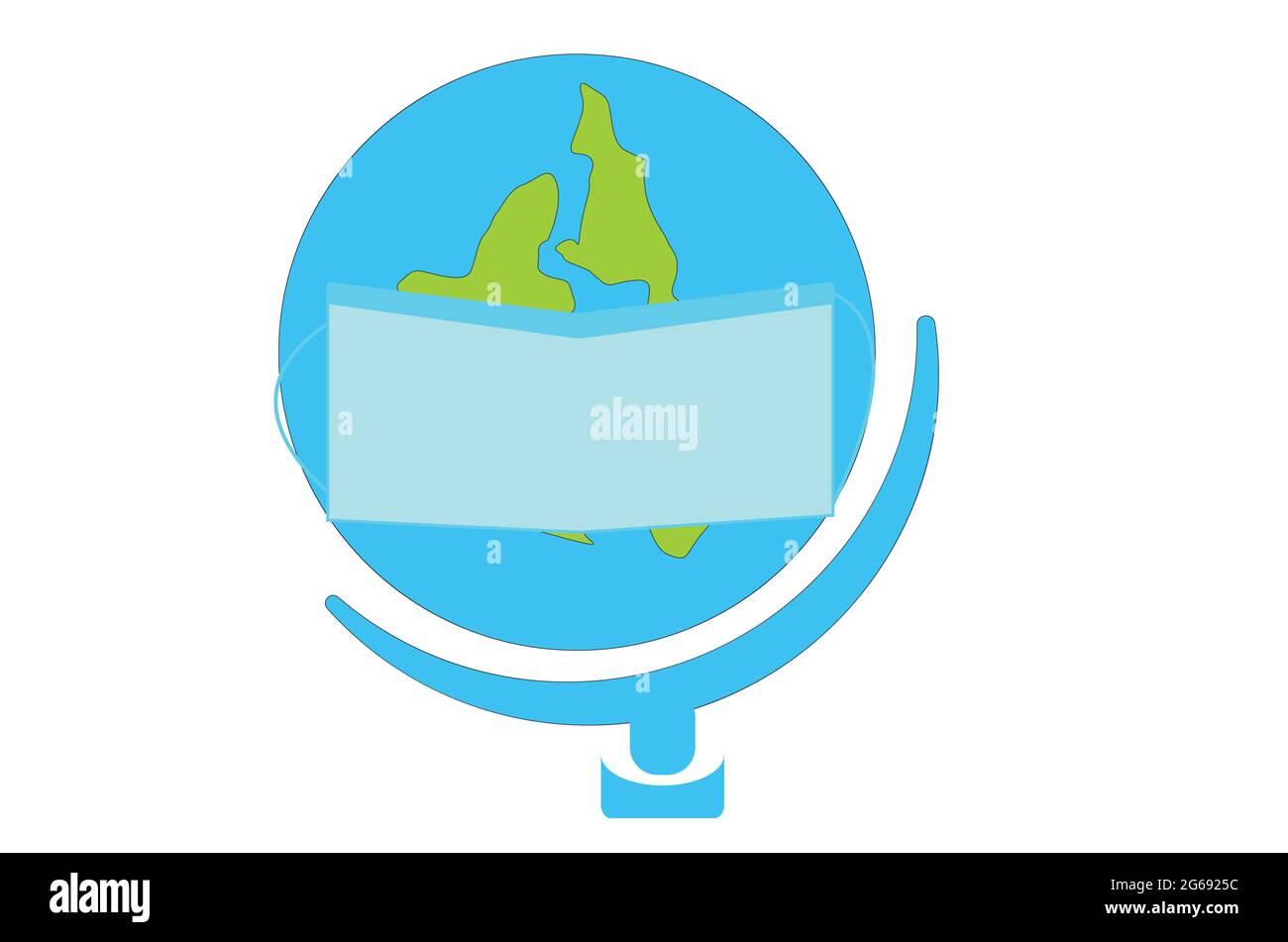 Surgical mask earth Cut Out Stock Images & Pictures - Alamy