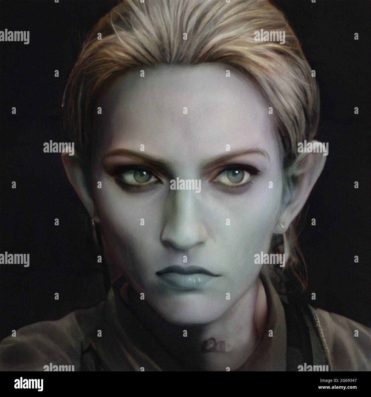 A Role playing character portrait Stock Photo - Alamy