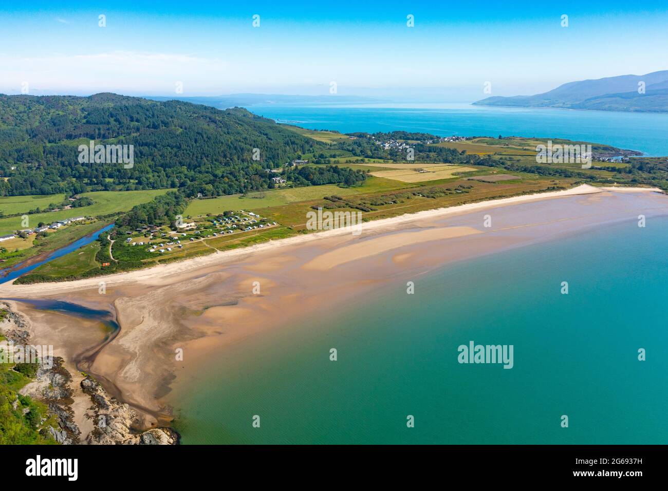 Carradale bay beach scotland hi-res stock photography and images - Alamy