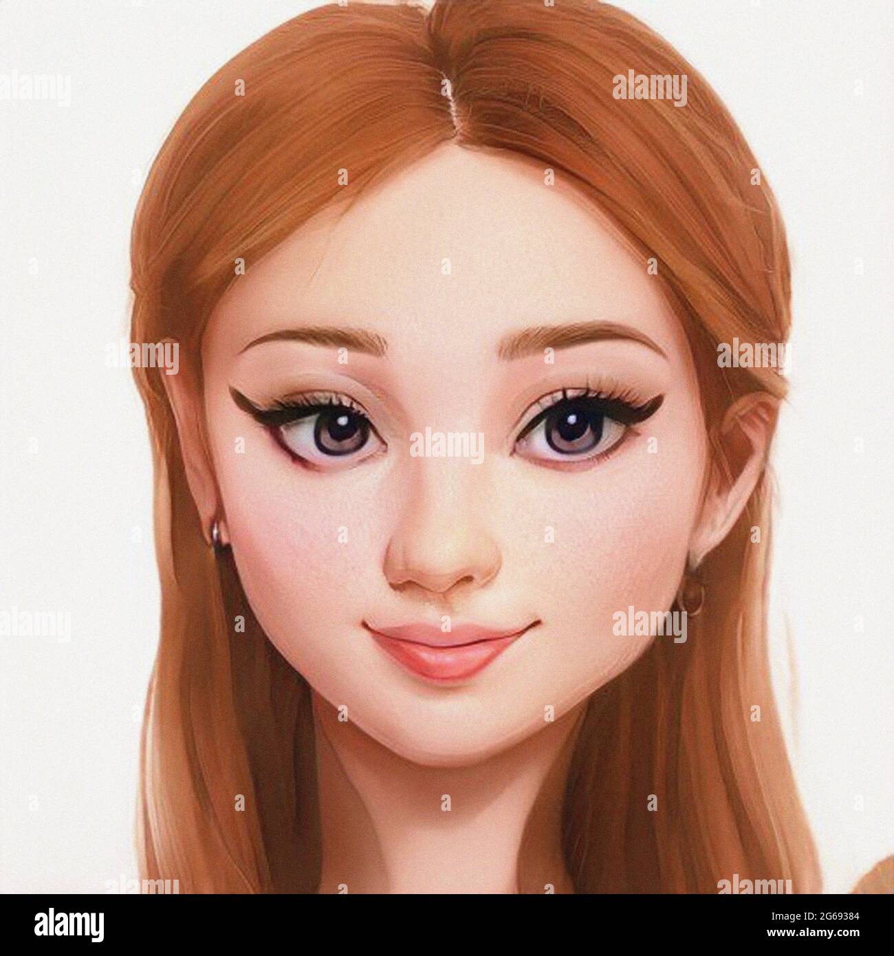 A Role playing character portrait Stock Photo - Alamy