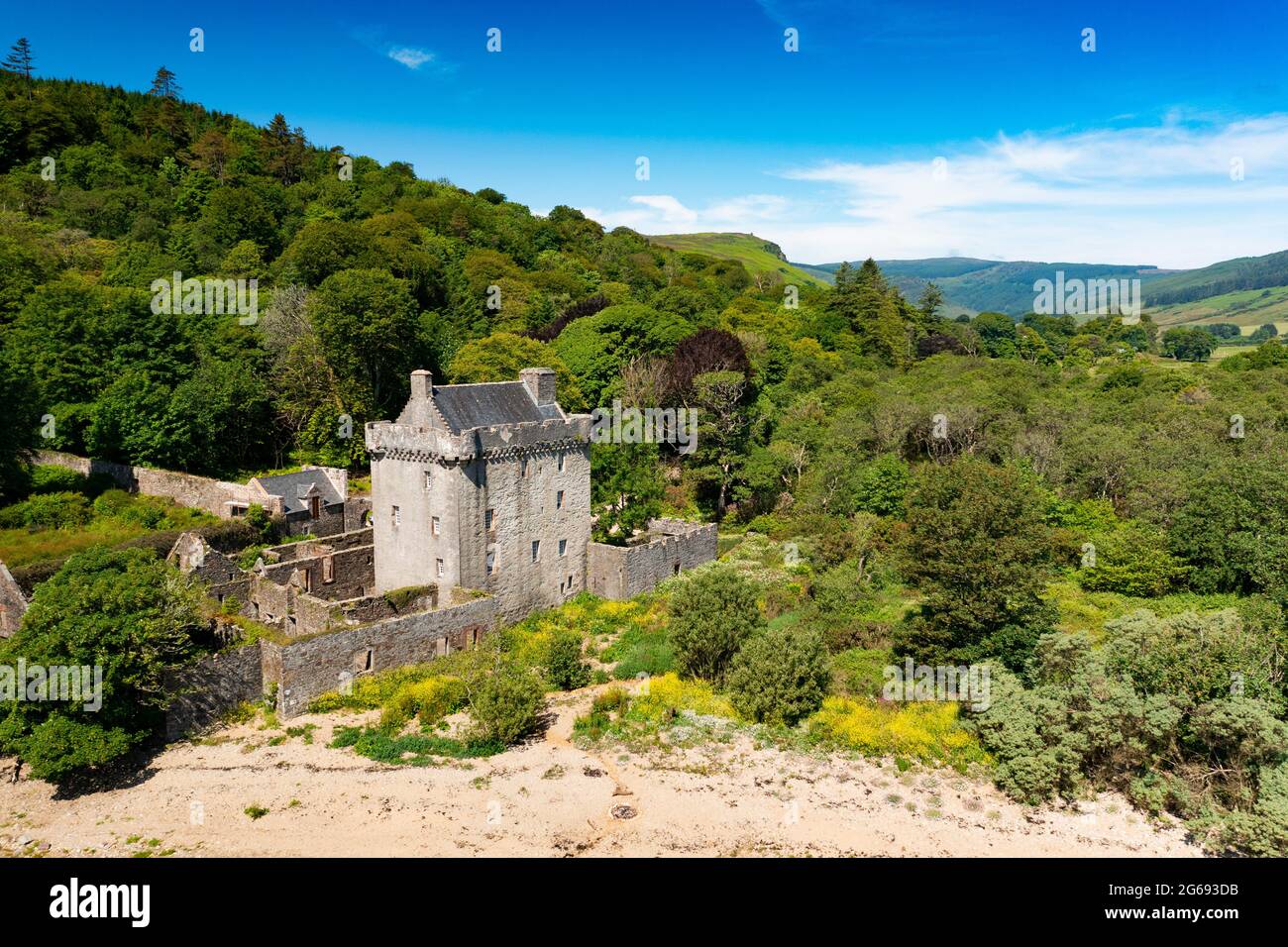 Saddell castles hi-res stock photography and images - Alamy