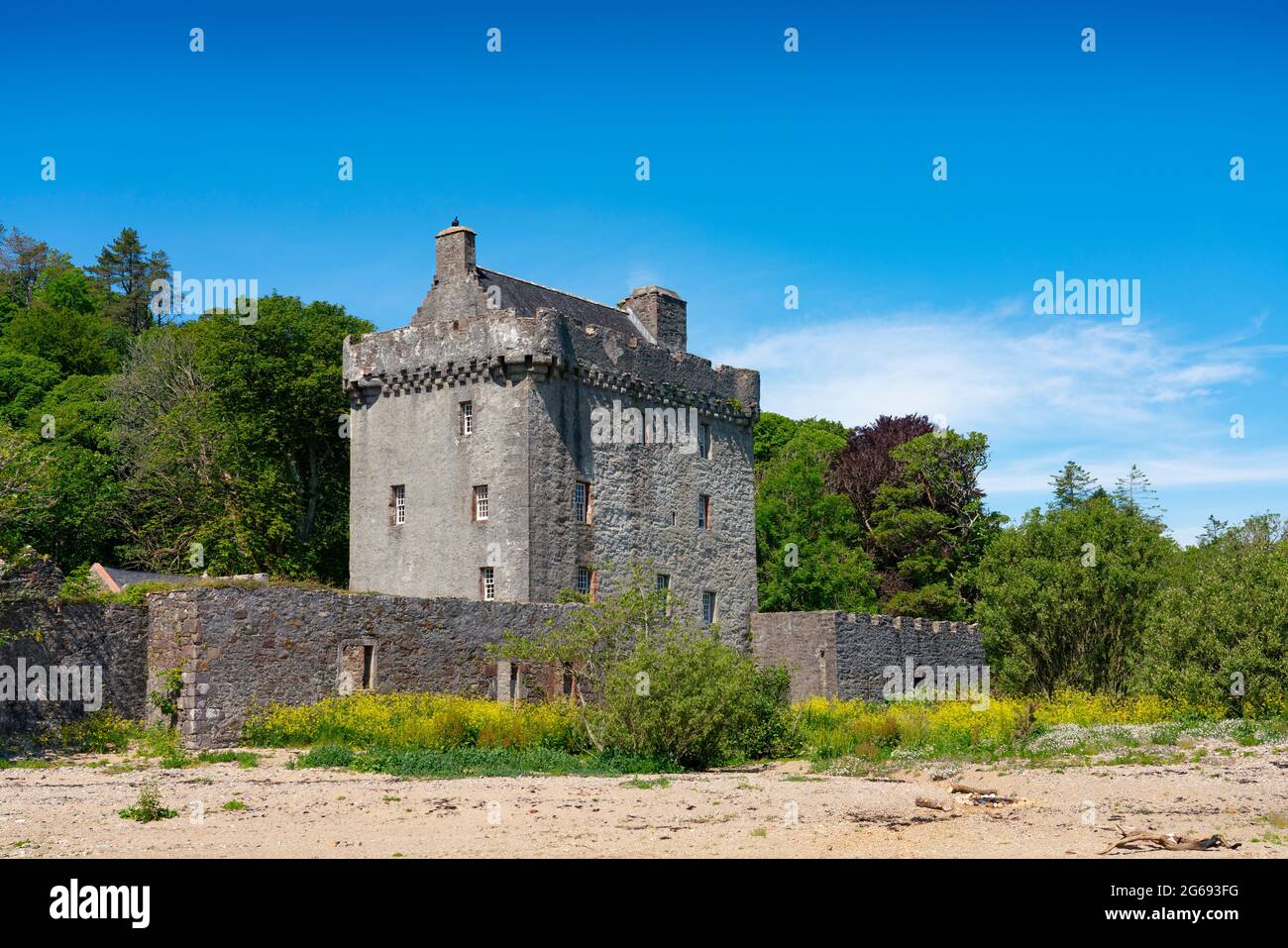Saddell castle kintyre hi-res stock photography and images - Alamy