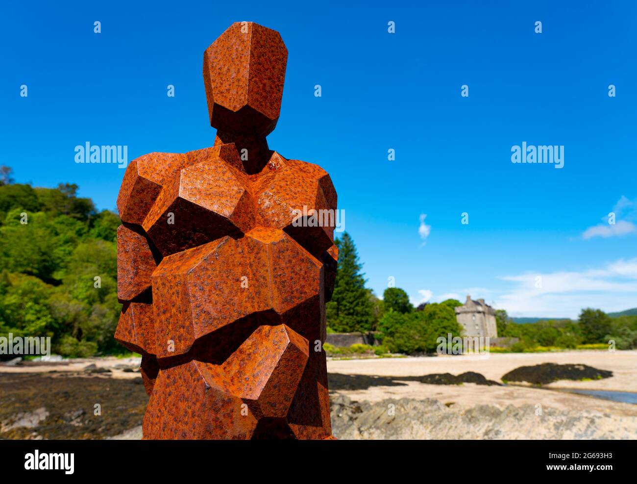 Saddell bay castle hi-res stock photography and images - Alamy