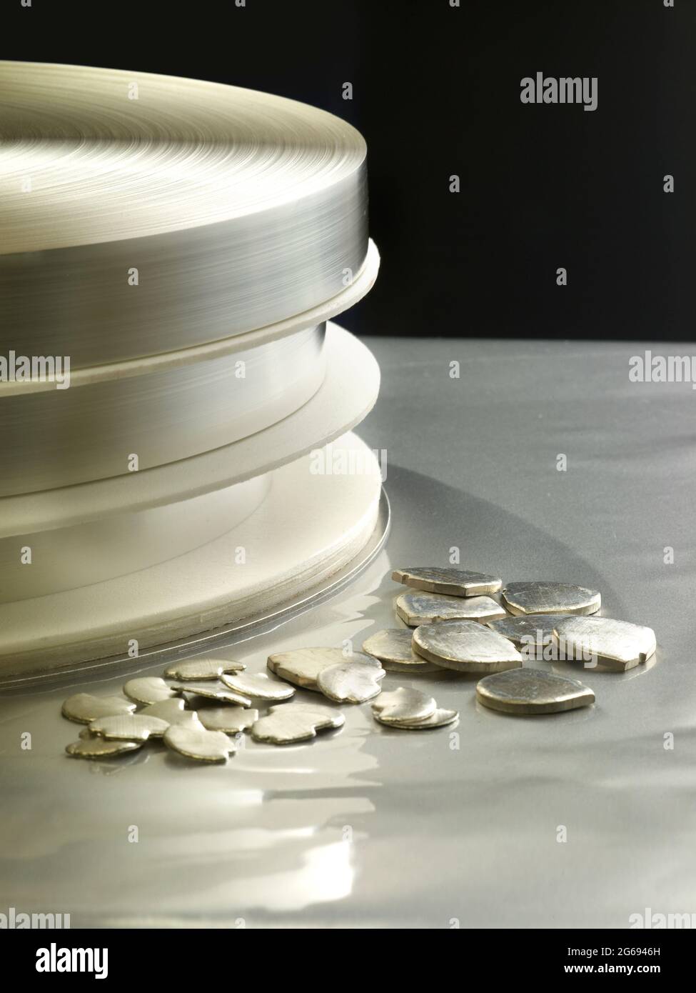 Lithium production in various forms Stock Photo - Alamy