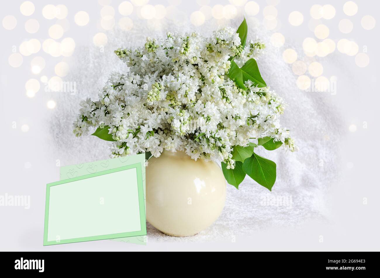 Multi petaled white flowers hi-res stock photography and images - Alamy